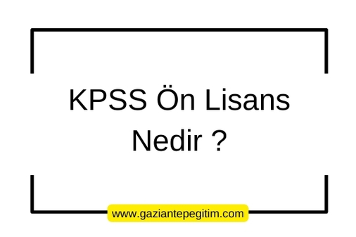 KPSS Ön Lisans Nedir? Eğitim, Okul Haberler - Eğitim, Okul Haberler